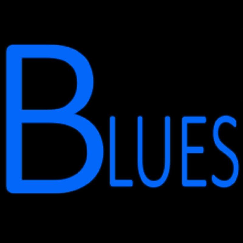 Blues Guitar Handmade Art Neon Sign