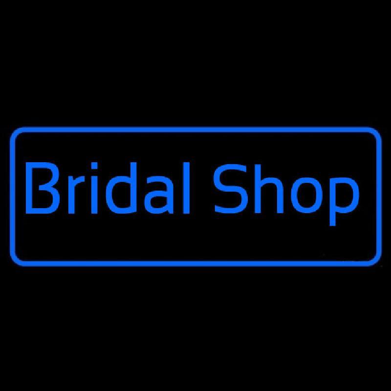 Bridal Shop With Border Handmade Art Neon Sign