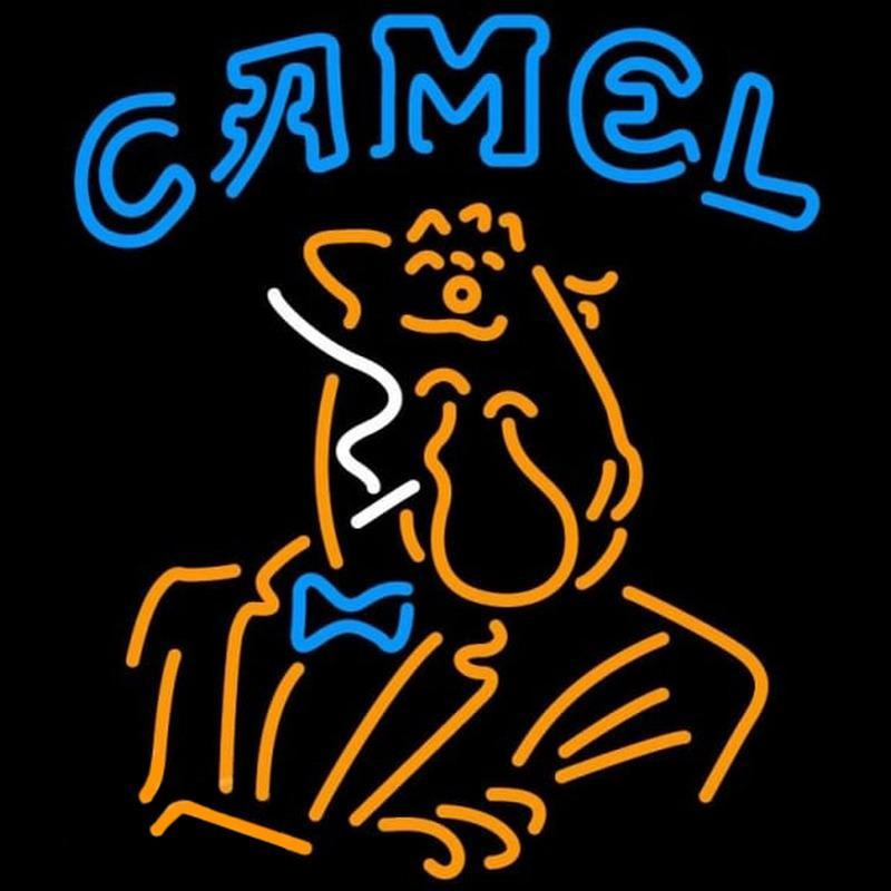 Camel Cigarettes Man Handmade Art Neon Sign