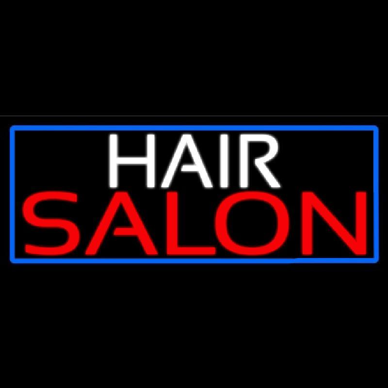 Cursive Hair Salon Handmade Art Neon Sign