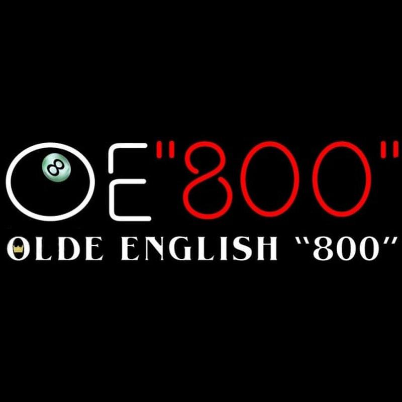 Olde English 800 8-Ball Handmade Art Neon Sign