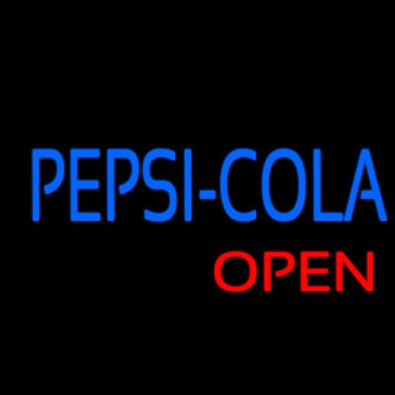 Pepsi Cola Open Handmade Art Neon Sign