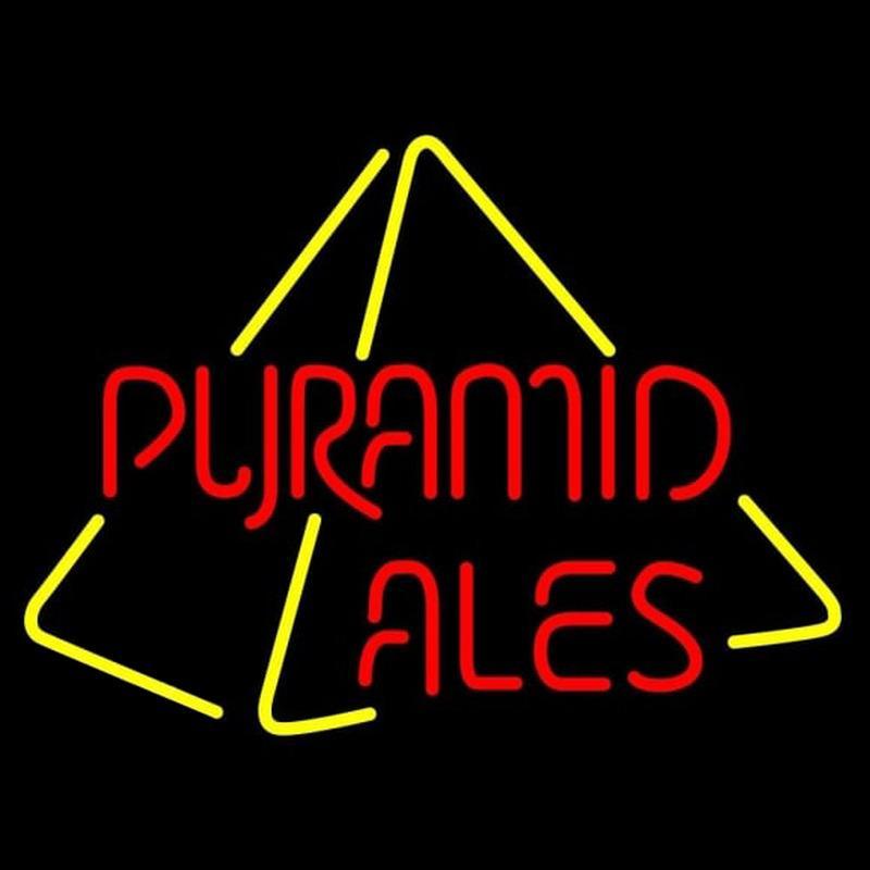 Pyramid Ale Handmade Art Neon Sign