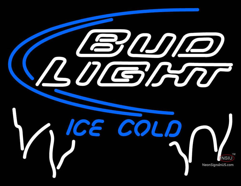 Budlight Ice Cold Neon Sign