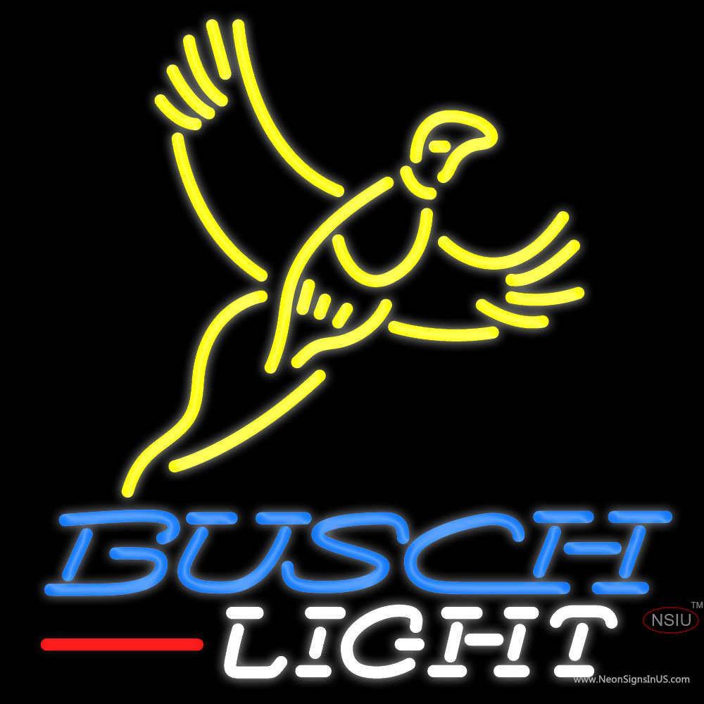 Blue Busch Light Pheasant Neon Sign