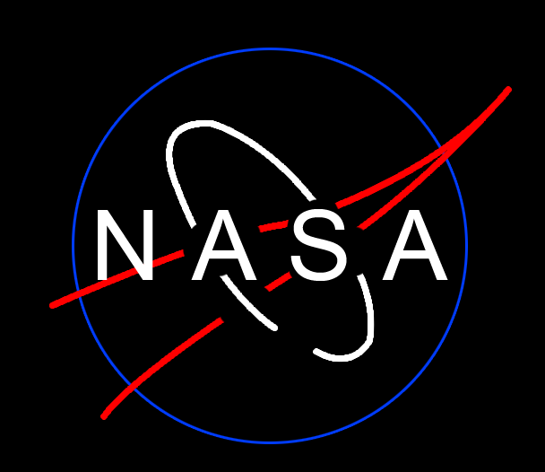 Nasa Logo With Black Background
